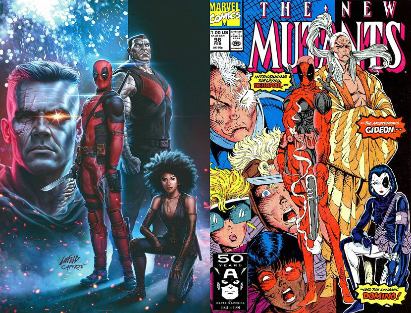 Xforce Movie Poster Starring Deadpool Fan Art By